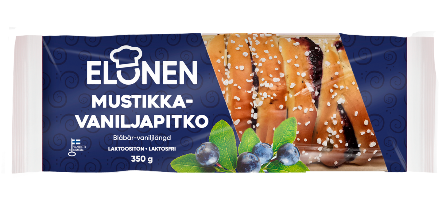 Elonen mustikka-vaniljapitko 350g | K-Ruoka Verkkokauppa