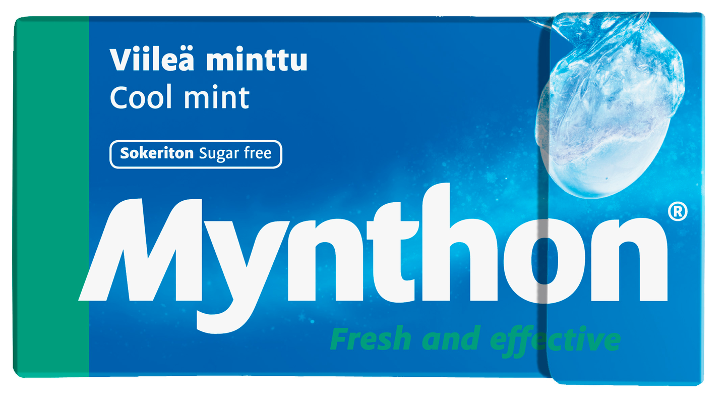 Mynthon 35g Viileä Minttu Sokton pastilli | K-Ruoka Verkkokauppa