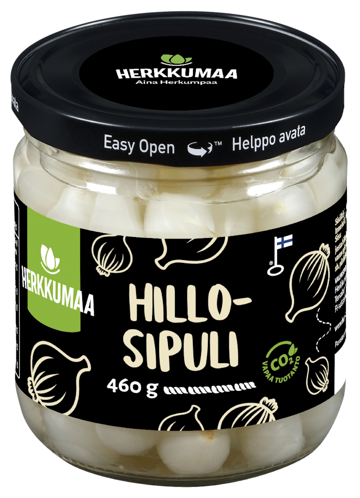 Herkkumaa Hillosipuli 460g/290g — HoReCa-tukku Kespro