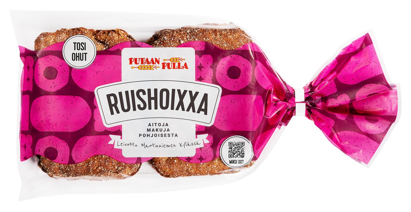 Putaan Pulla Ruishoixxa 6 kpl/200g halkaistu täysjyväruispalaleipä | K ...