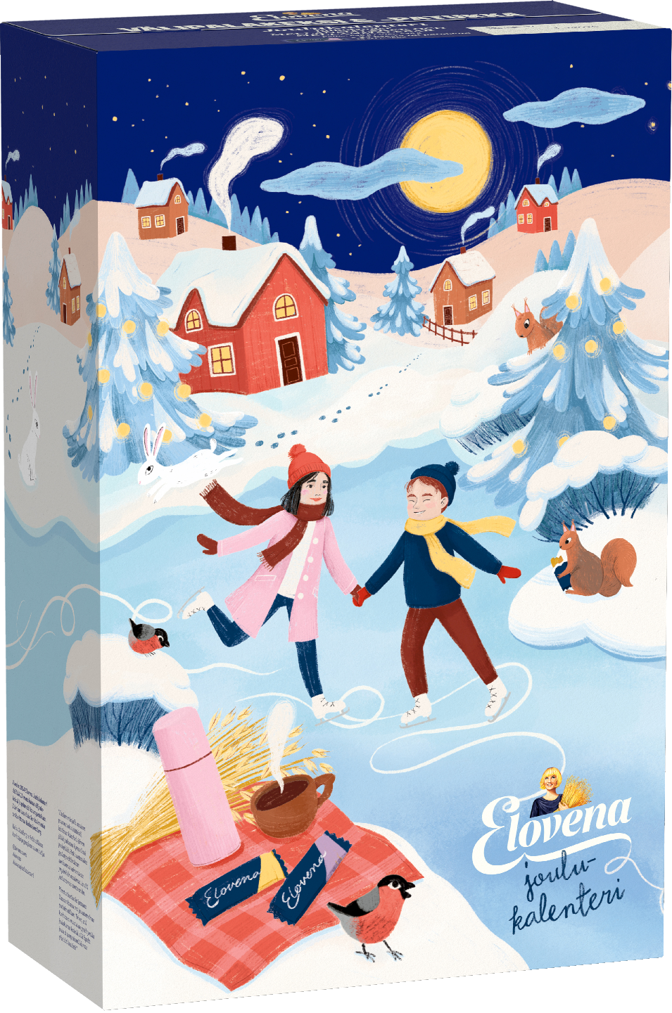 Elovena välipalakeksi ja -patukka joulukalenteri 648g | K-Ruoka ...