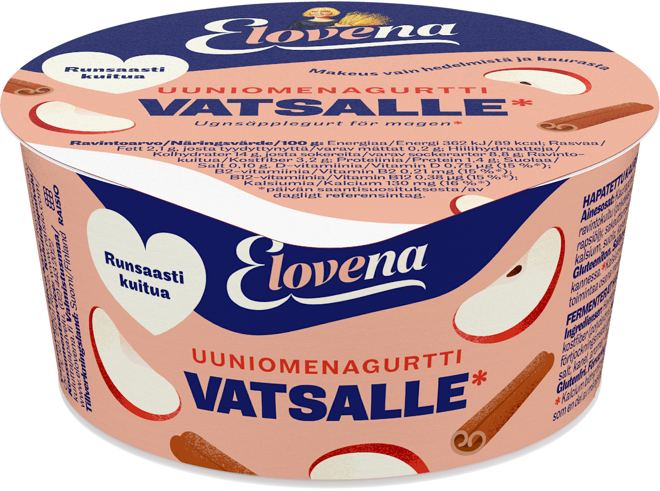 Elovena uuniomenagurtti vatsalle 150g gluteeniton — HoReCa-tukku Kespro