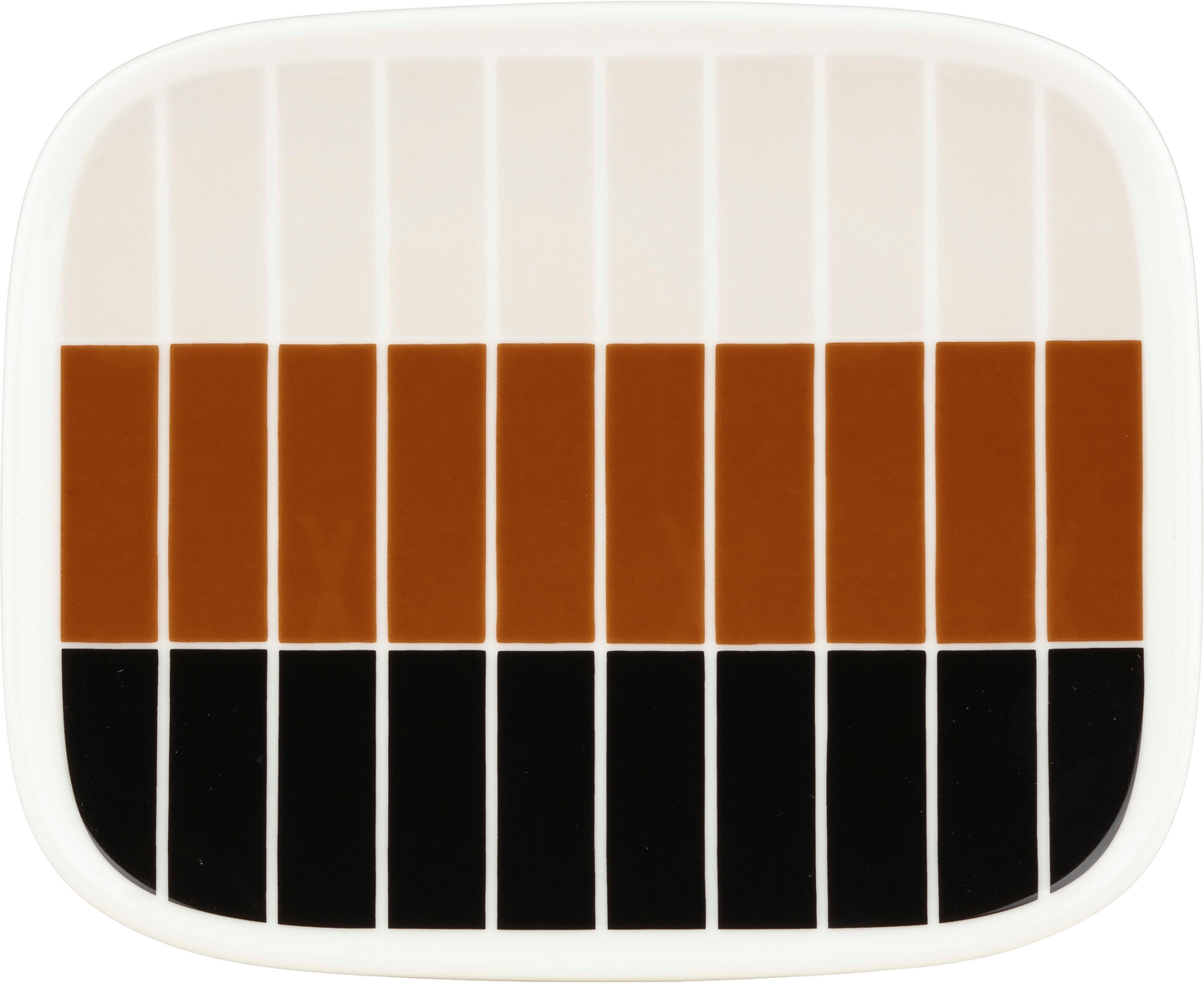 Marimekko Tiiliskivi lautanen 15x12 cm ruskea | K-Ruoka Verkkokauppa