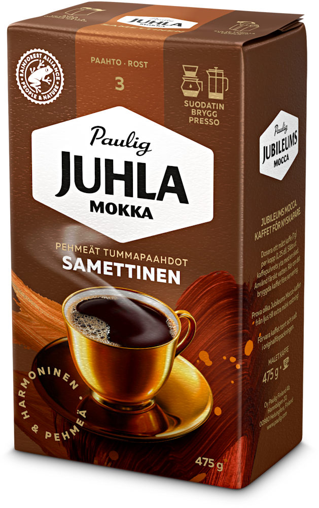 Paulig Juhla Mokka Samettinen kahvi sj 475g — HoReCa-tukku Kespro