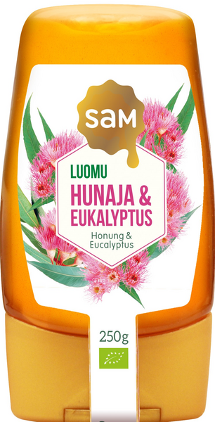 SAM aroma hunaja 250g eukalyptus luomu | K-Ruoka Verkkokauppa
