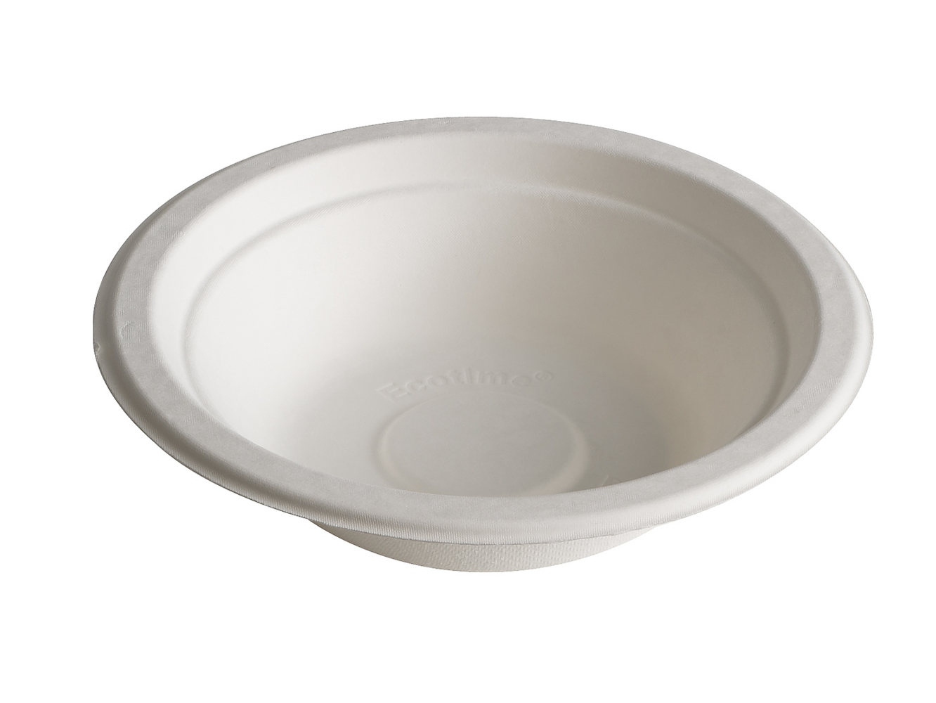 Ecotime syvä 0,4l kuitulautanen 40kpl/18cm — HoReCa-tukku Kespro