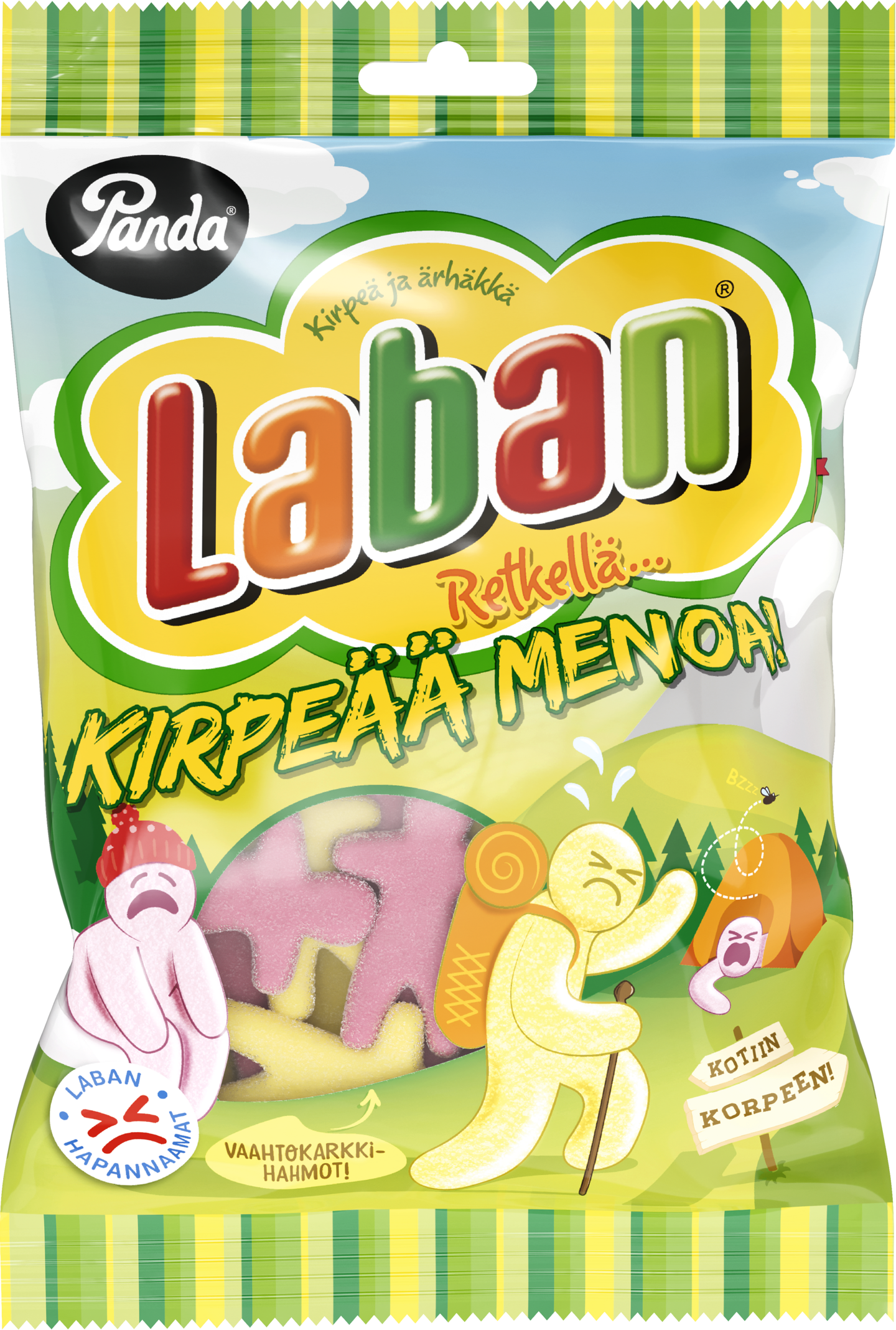 Panda Laban Kirpeää menoa makeissekoitus 170g | K-Ruoka Verkkokauppa