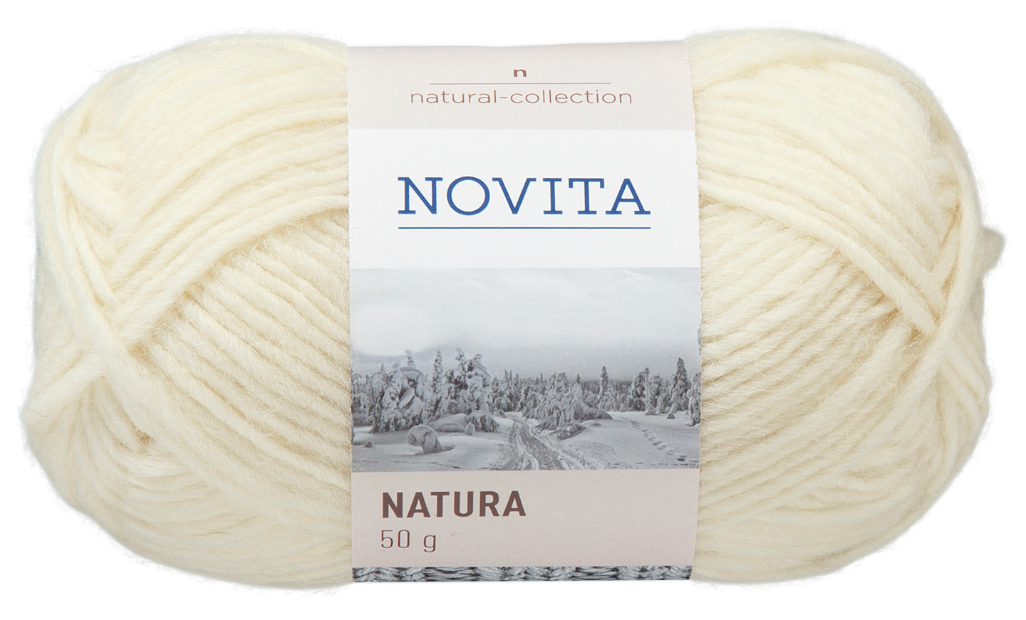 Novita Natura 50g 010 luonnonvalkoinen | K-Ruoka Verkkokauppa