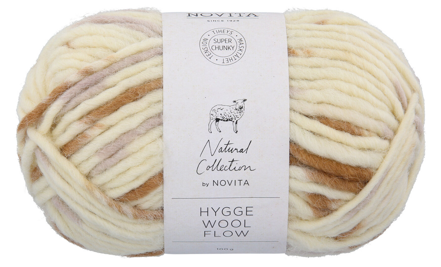 Novita Hygge Wool Flow 100g 940 talvi | K-Ruoka Verkkokauppa