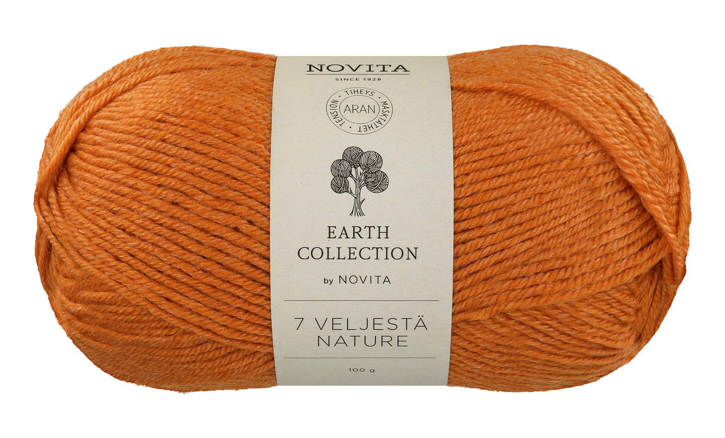 Novita 7 Veljestä Nature lanka 100g 273 hapero | K-Ruoka Verkkokauppa