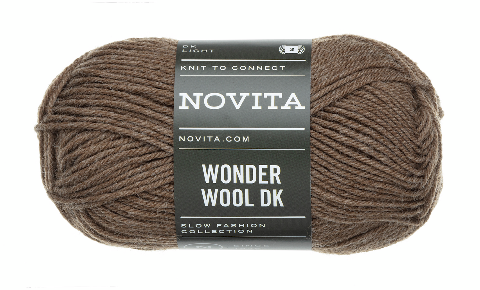 Novita Wonder Wool DK lanka 50g 068 metsäsieni — HoReCa-tukku Kespro