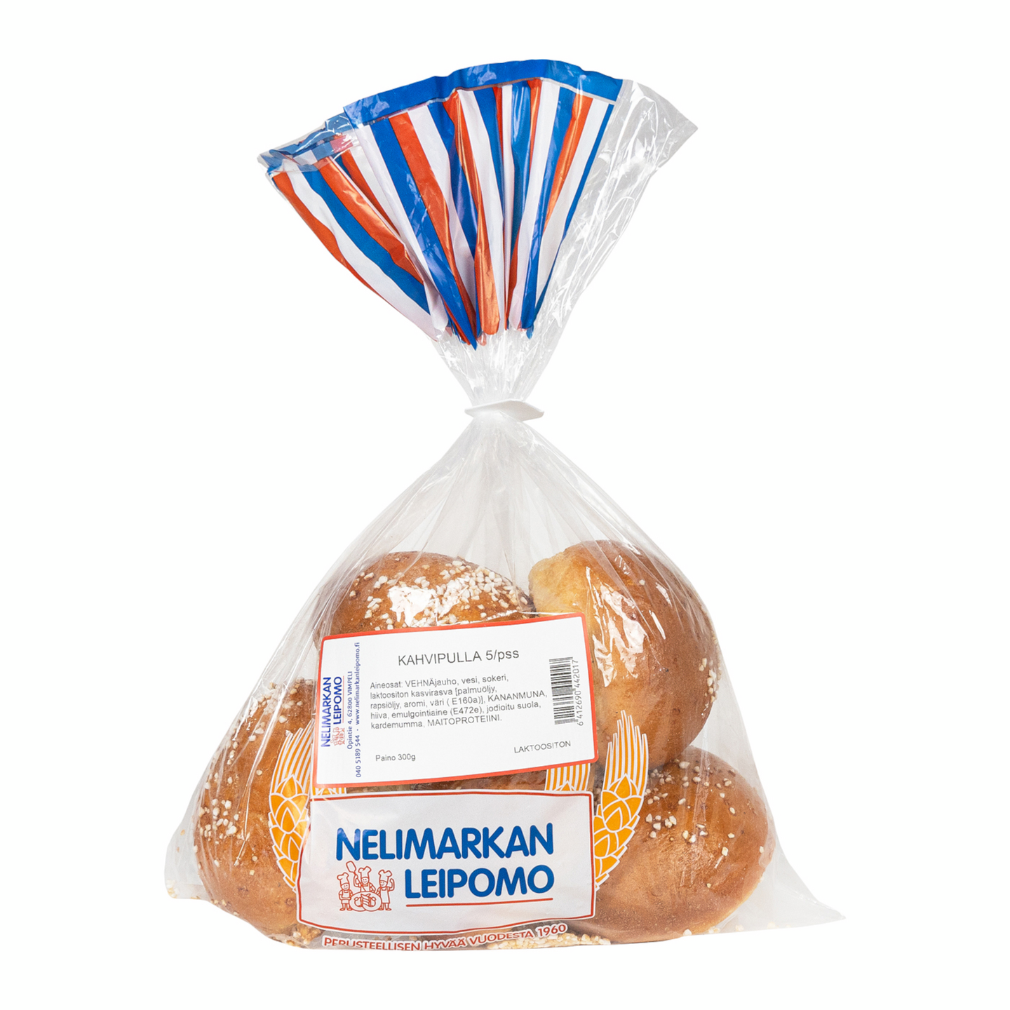 Nelimarkan Leipomo Kahvipulla 5/pss 300g | K-Ruoka Verkkokauppa