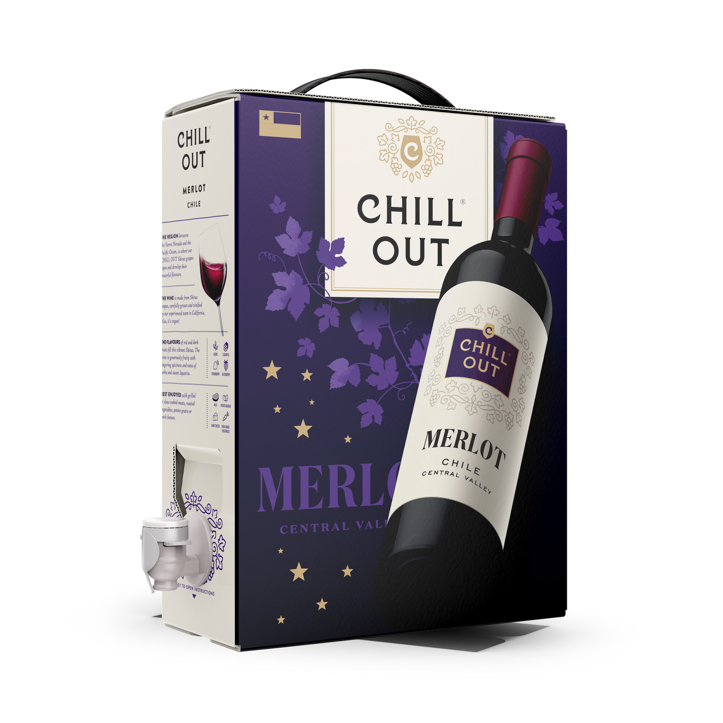 Chill Out Merlot 8% 2l | K-Ruoka Verkkokauppa