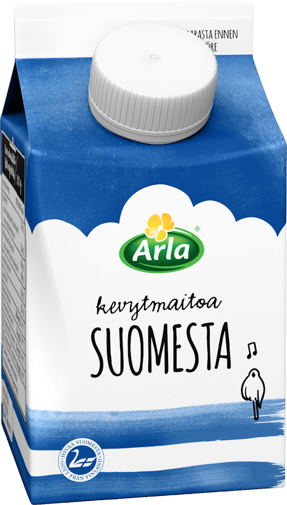 Arla Suomi kevytmaito 2dl ESL — HoReCa-tukku Kespro