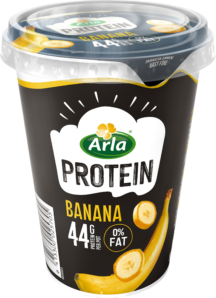 Arla Protein rahka 500g banaani laktoositon — HoReCa-tukku Kespro