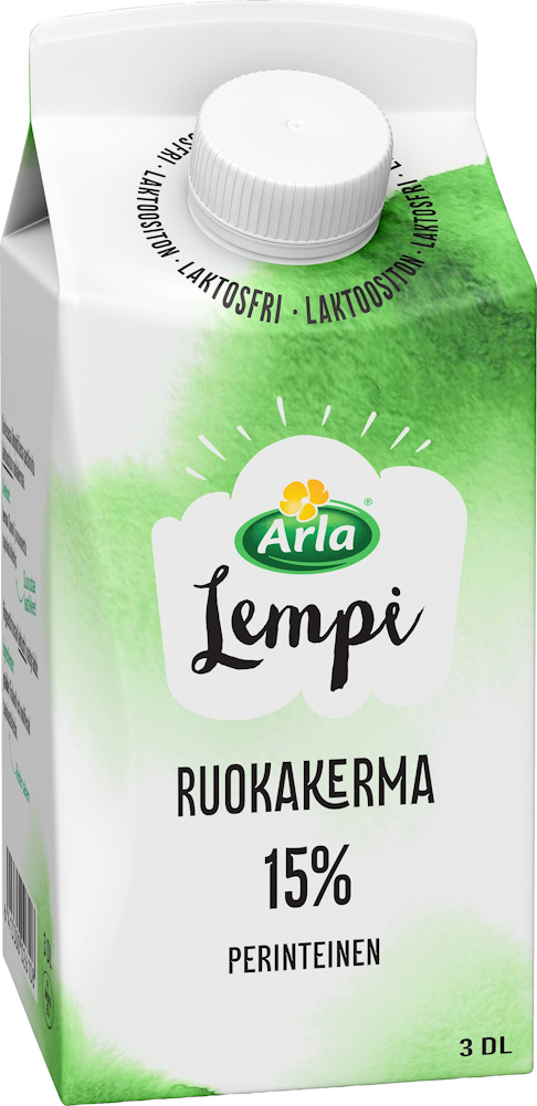 Arla Lempi ruokakerma 3dl 15% laktoositon — HoReCa-tukku Kespro