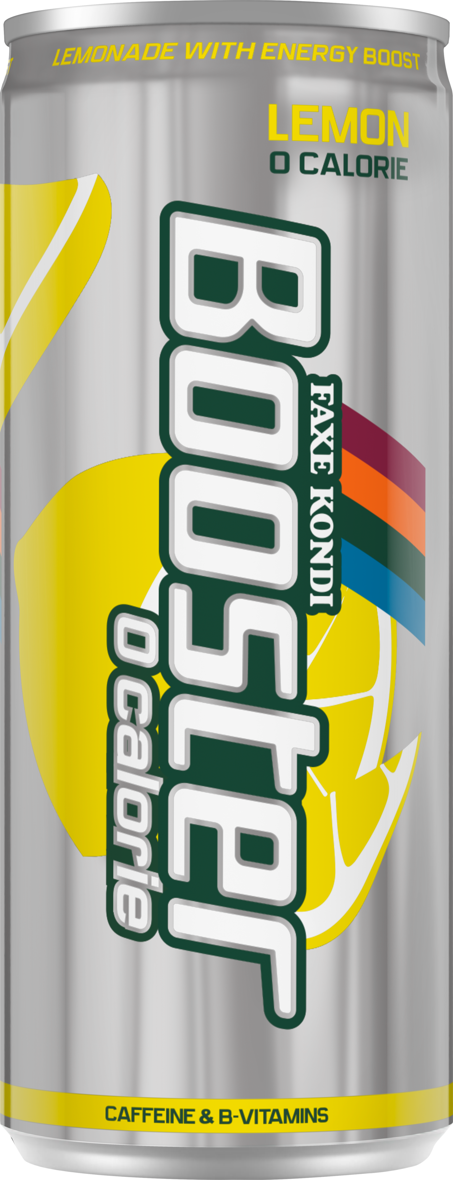 Faxe Kondi Booster Lemon 0 Calorie energiajuoma 0,33l – K-Ruoka