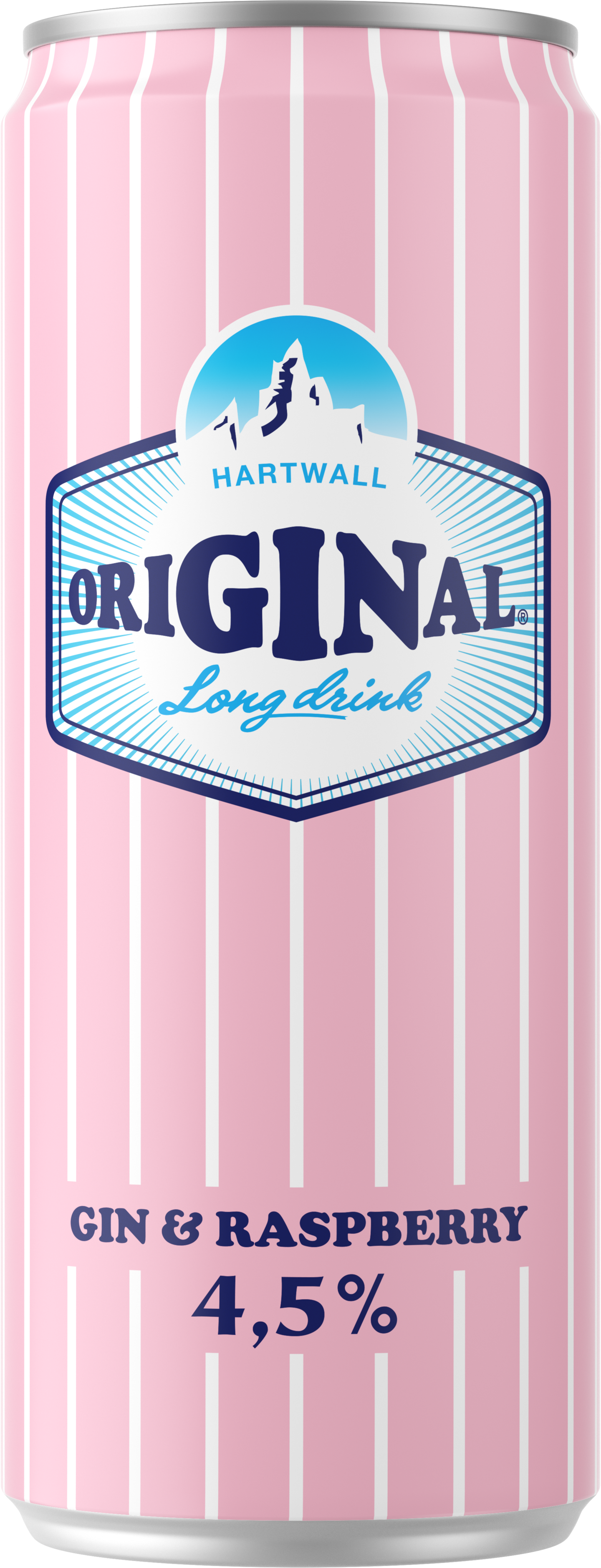 Hartwall Original Long Drink Raspberry 4,5% 0,33l | K-Ruoka Verkkokauppa