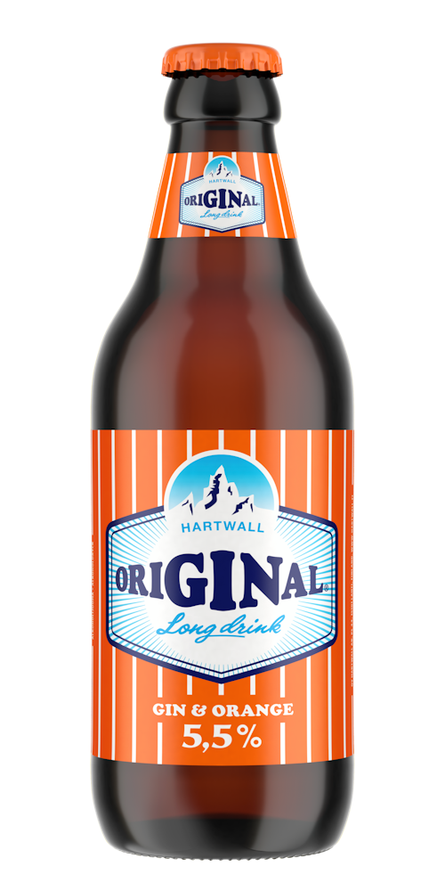 Hartwall Original Long Drink Orange 5,5% 0,33l — HoReCa-tukku Kespro
