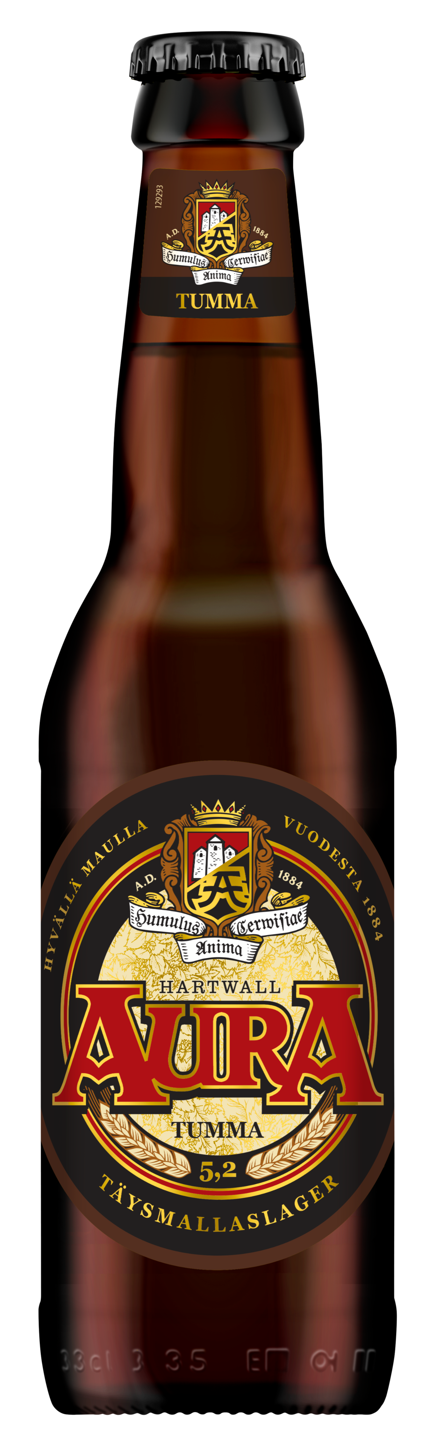 Aura Tumma 5,2% 0,33l | K-Ruoka Verkkokauppa