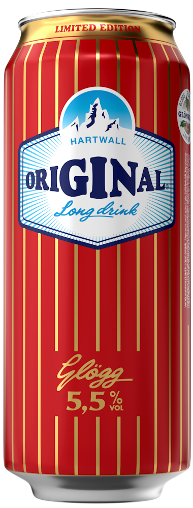 Hartwall Original Long Drink Glögg 5,5% 0,5l — HoReCa-tukku Kespro