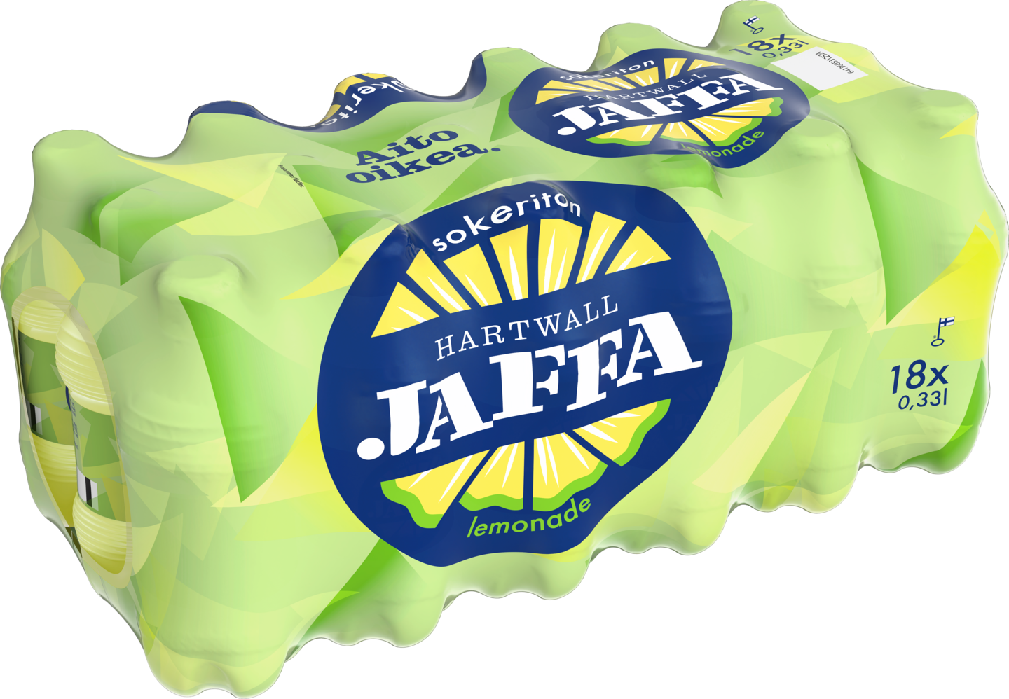 Hartwall Jaffa Lemonade sokeriton virvoitusjuoma 0,33l 18-pack | K ...