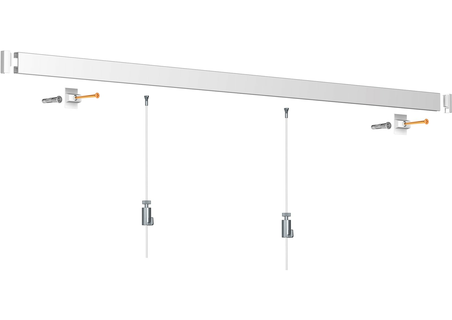 Pisla Easy-seinälistaset 200cm, valkoinen | K-Ruoka Verkkokauppa