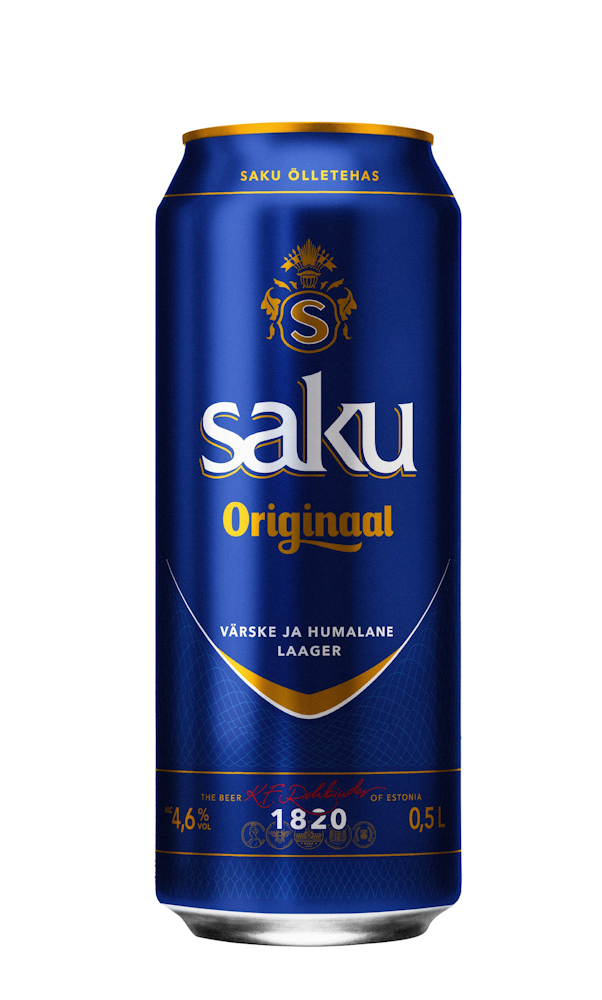 Saku olut 4,6% 0,5l — HoReCa-tukku Kespro