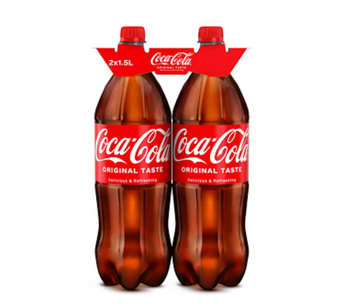 Coca-Cola 1,5l 2-pack virvoitusjuoma — HoReCa-tukku Kespro