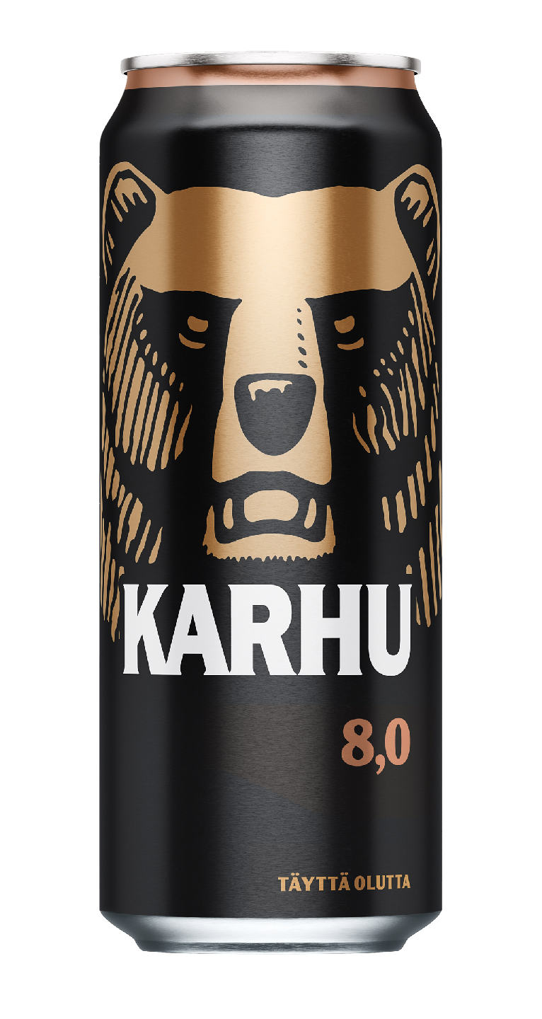 Karhu olut 8,0% 0,5l | K-Ruoka Verkkokauppa