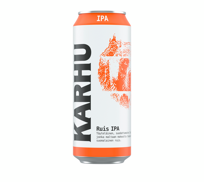 Karhu Ruis IPA olut 5,3% 0,5l | K-Ruoka Verkkokauppa