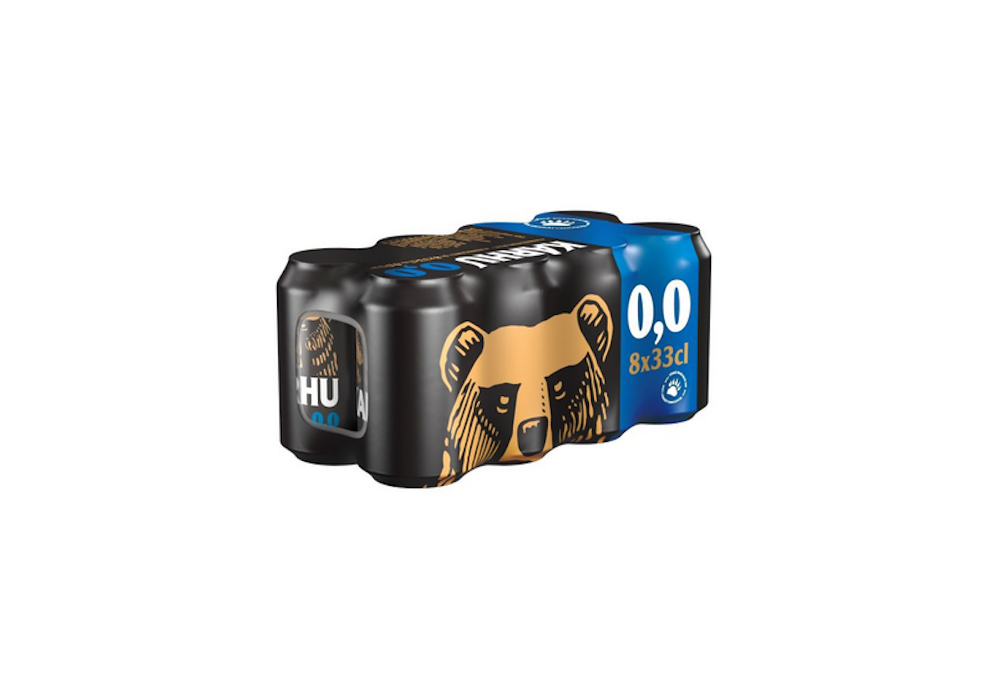 Karhu Alkoholiton Lager olut 0% 0,33l 8-pack — HoReCa-tukku Kespro