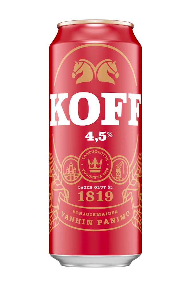 Koff olut 4,5% 0,5l — HoReCa-tukku Kespro