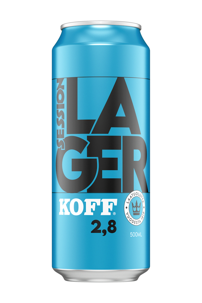 Koff Session Lager olut 2,8% 0,5l — HoReCa-tukku Kespro