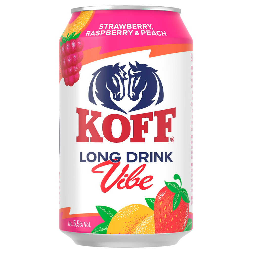 Koff Long Drink Vibe 5,5 % 0,33l — HoReCa-tukku Kespro