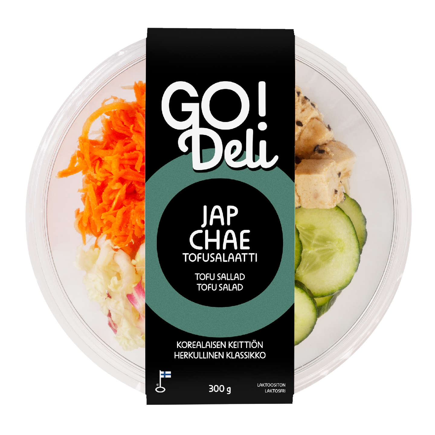 GO! Deli jap chae tofusalaatti 300g vegaaninen | K-Ruoka Verkkokauppa