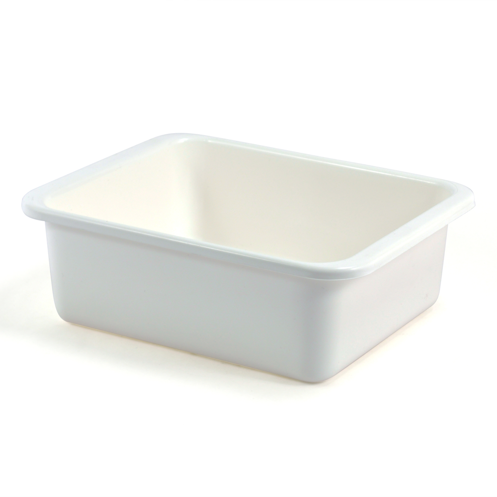 Plastex leipälaatikko 30x24x10cm valkoinen muovi — HoReCa-tukku Kespro