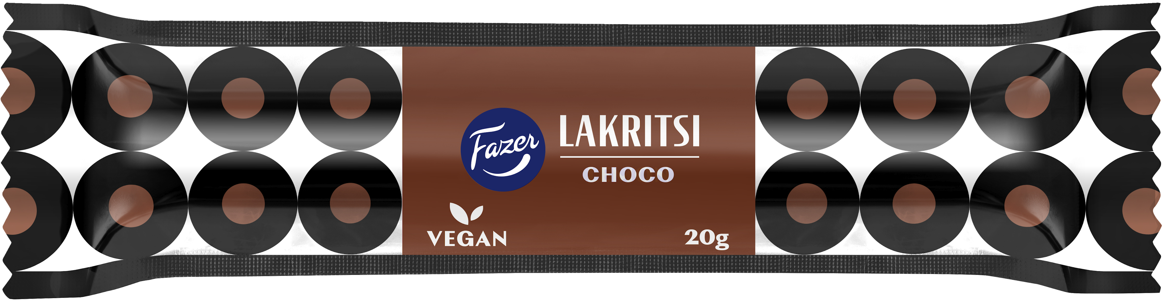 Fazer Lakritsi Choco lakritsipatukka 20g — HoReCa-tukku Kespro