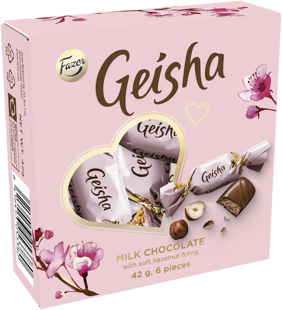 Fazer Geisha Mini suklaakonvehti rasia 42g — HoReCa-tukku Kespro