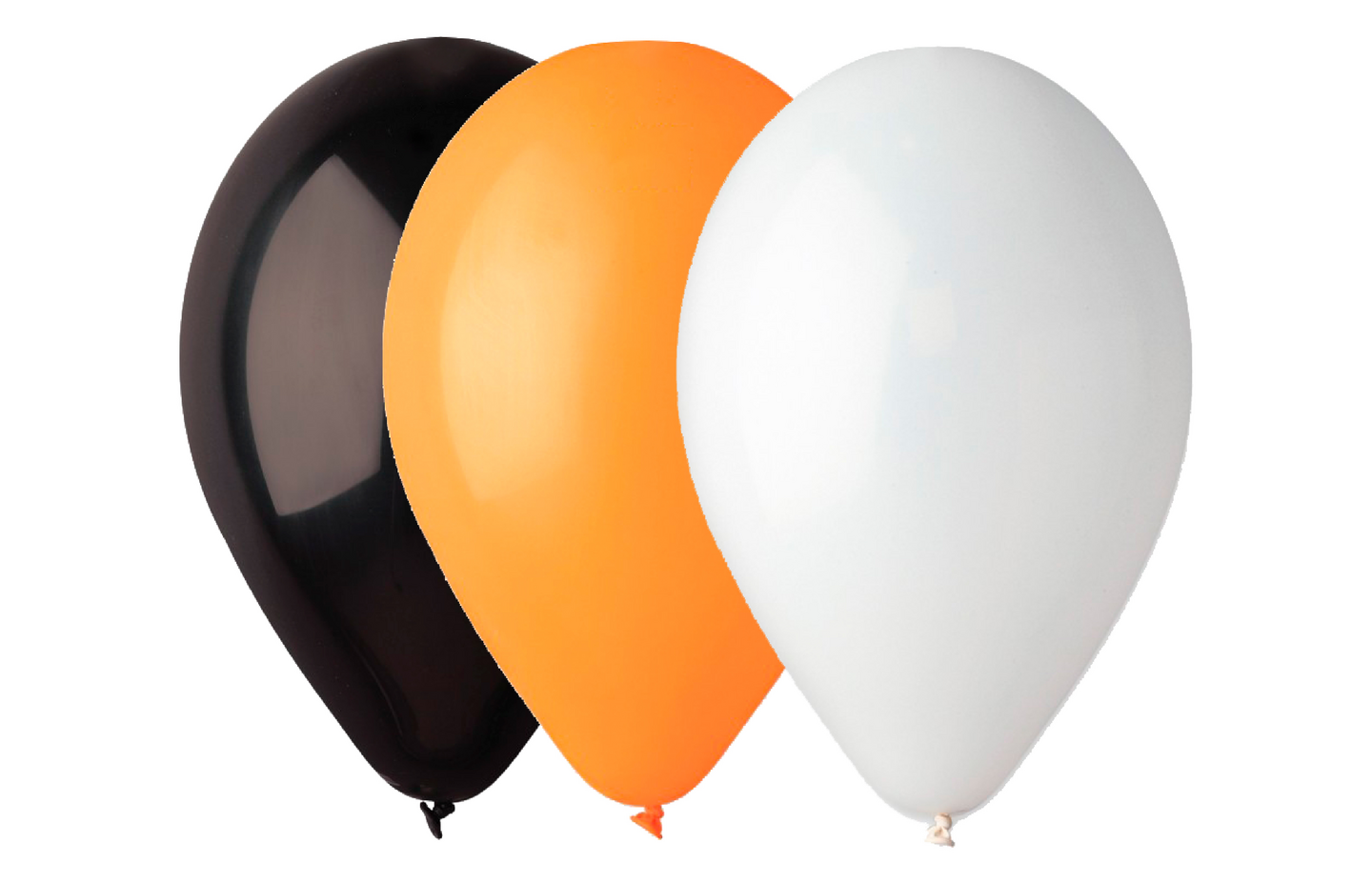 Ilmapallo oranssi-musta-valkoinen 25kpl | K-Ruoka Verkkokauppa