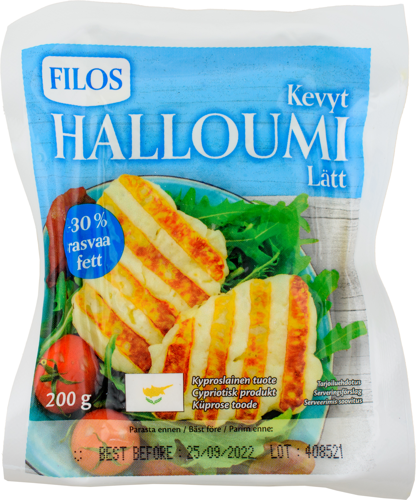 Filos kevyt halloumi-juusto 200 g | K-Ruoka Verkkokauppa