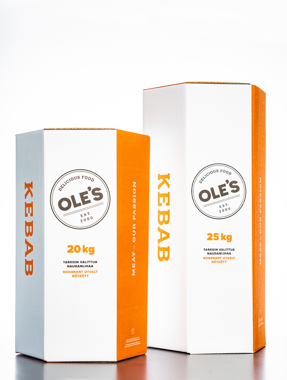 Ole’s Döner Kebab kebabvarras 25kg pakaste — HoReCa-tukku Kespro