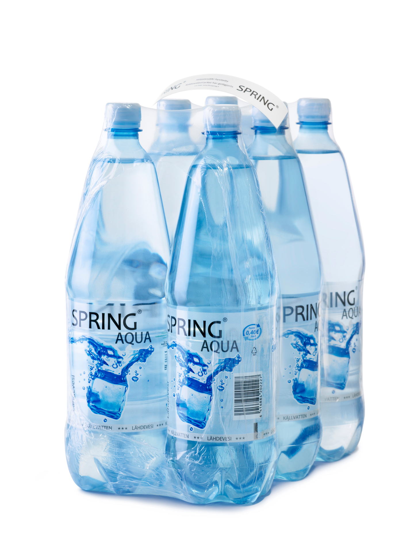 Spring Aqua lähdevesi 6x1,5l | K-Ruoka Verkkokauppa