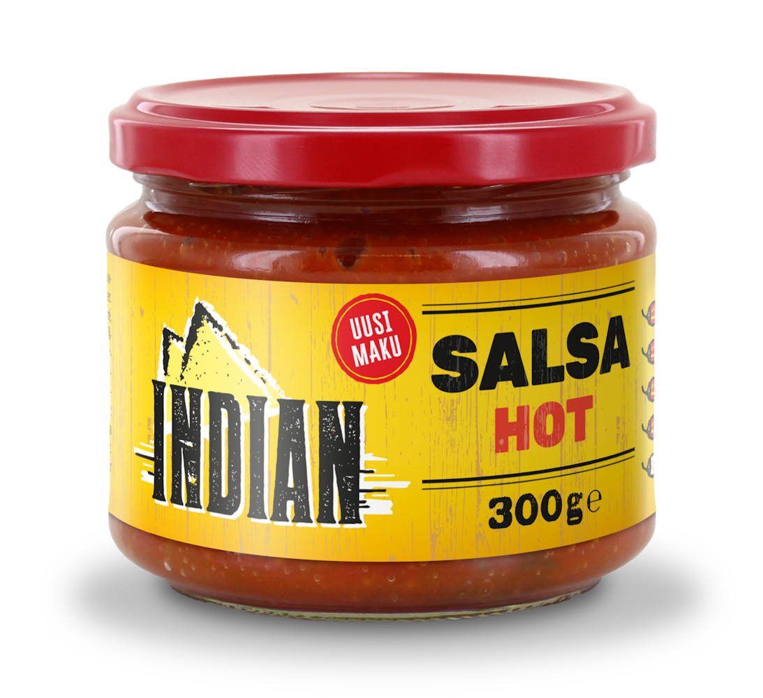 Indian salsa 300g Hot — HoReCa-tukku Kespro