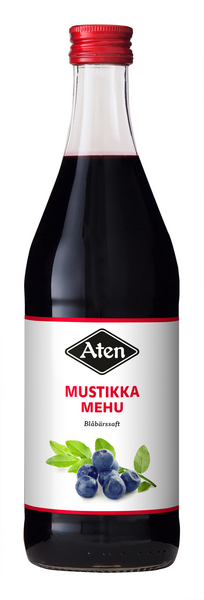 Aten kylmäpuristettu mustikkamehu 0,5l sokeroitu | K-Ruoka Verkkokauppa