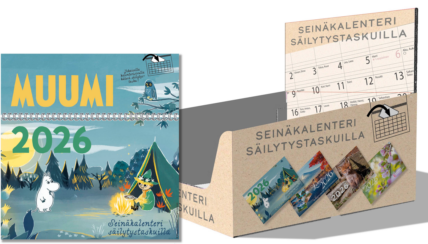 Muumi luonnonystävän kalenteri 2026 | K-Ruoka Verkkokauppa