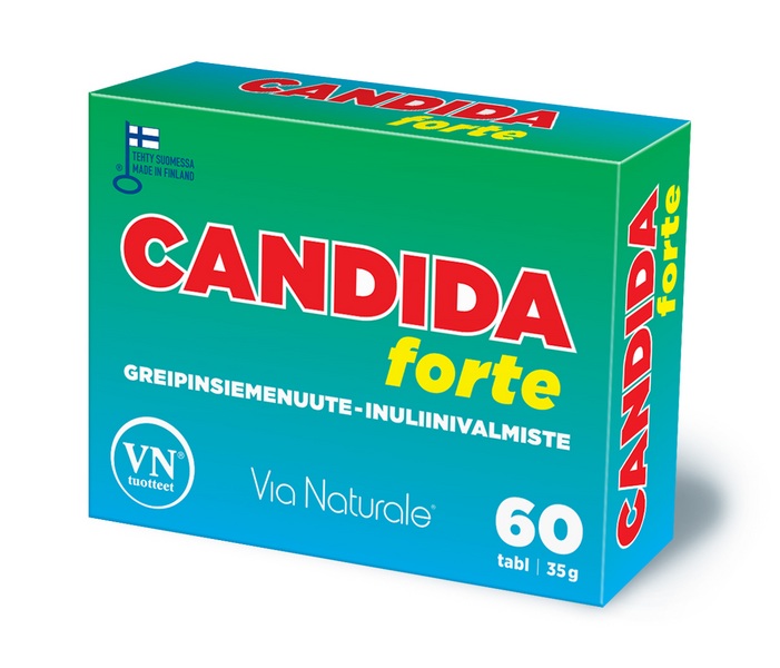 Via Naturale Candida Forte 60tabl 38g | K-Ruoka Verkkokauppa