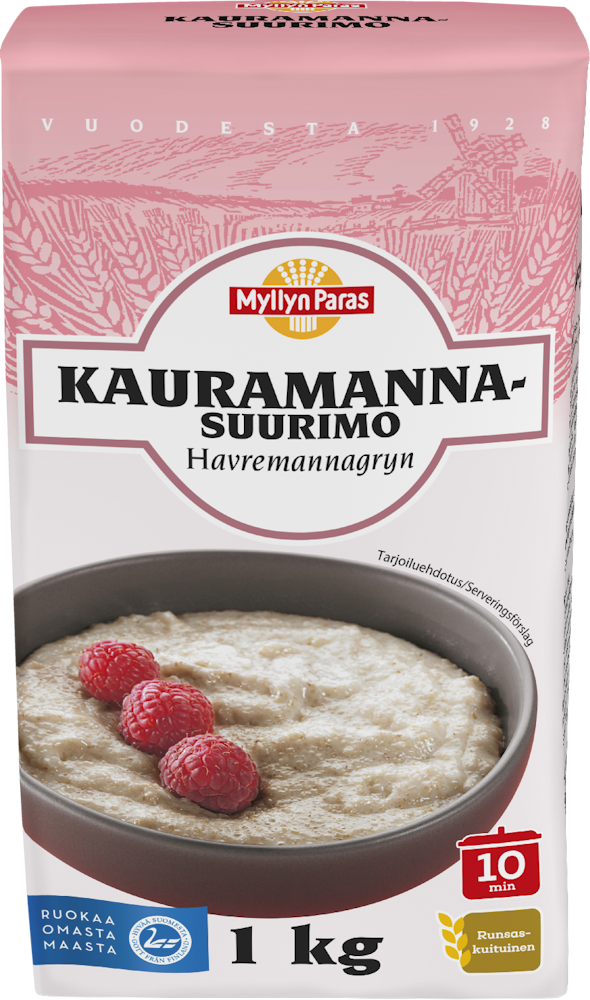Myllyn Paras Kauramannasuurimo 1 kg — HoReCa-tukku Kespro
