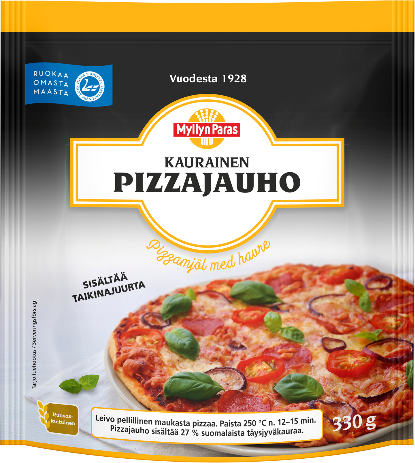 Myllyn Paras Kaurainen Pizzajauho 330g | K-Ruoka Verkkokauppa