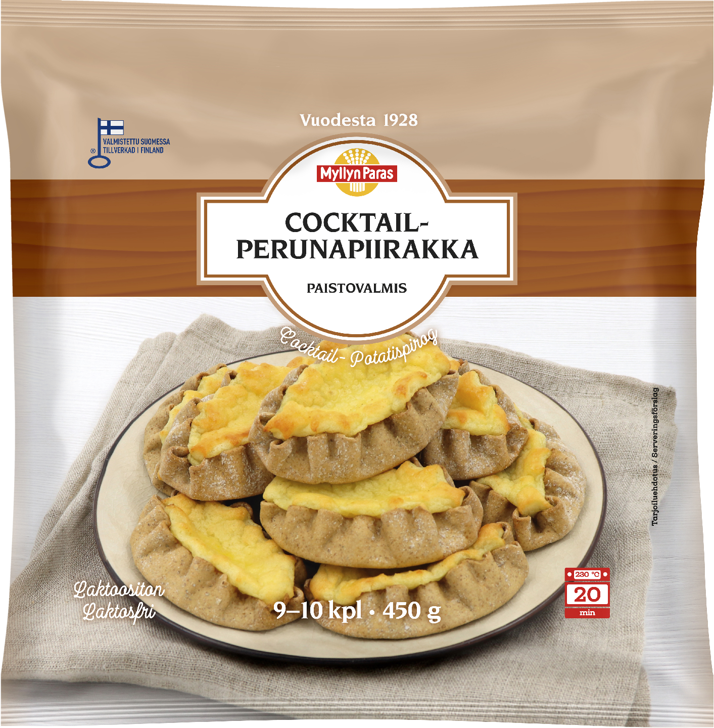 Myllyn Paras Cocktail-Perunapiirakka 450g | K-Ruoka Verkkokauppa